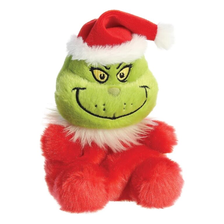 Grinch - Pluszowa maskotka / przytulanka siedzący Grinch w stroju ...